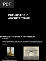 Pre-Historic Architecture | PDF | Stone Age | Paleolithic