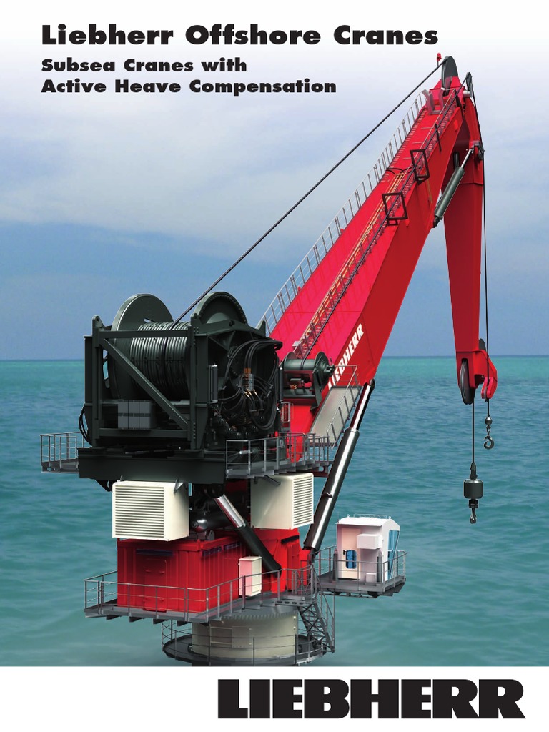 Liebherr Subsea Offshore Cranes RL-K AHC Active Heave Compensation Brochure 12904-0 | Download ...