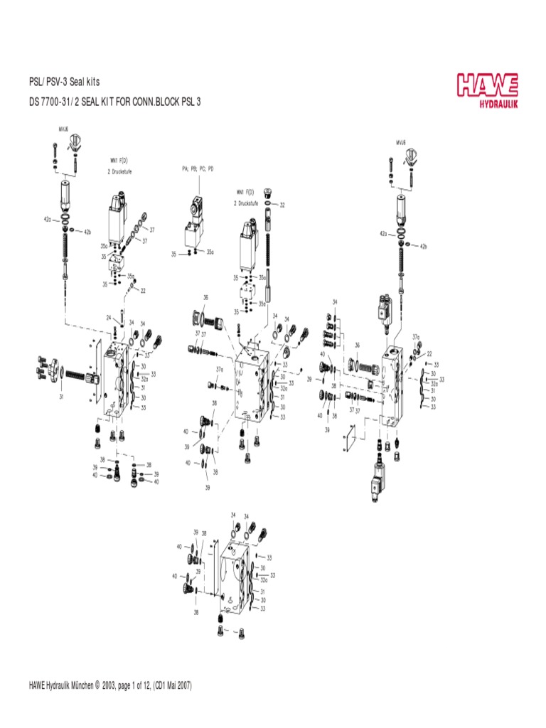 PSL-3 Seal Kit | PDF | Joining | Industrial Processes