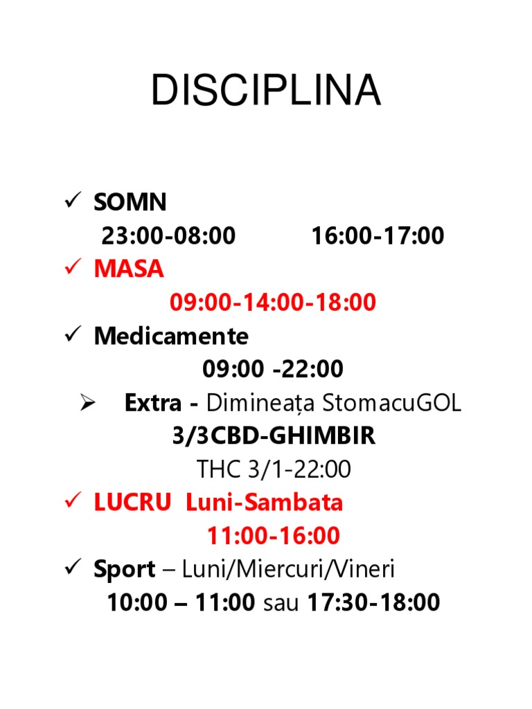 Disciplina | PDF
