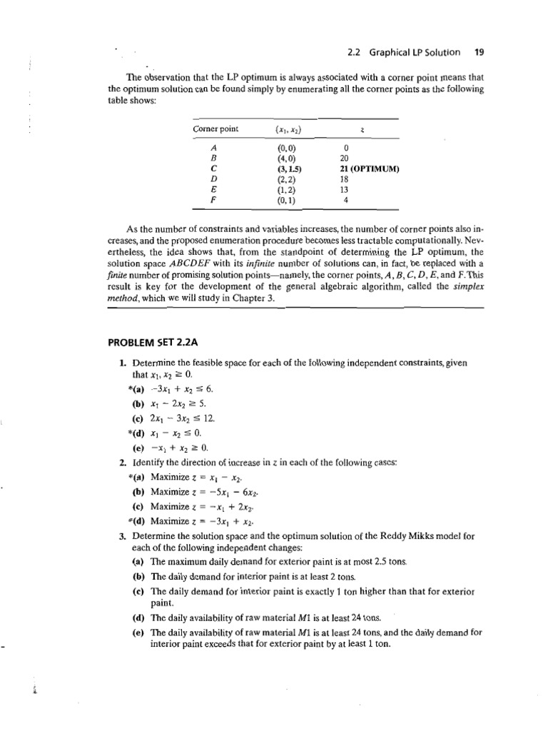 PracticeProblem LinearProgramming | PDF