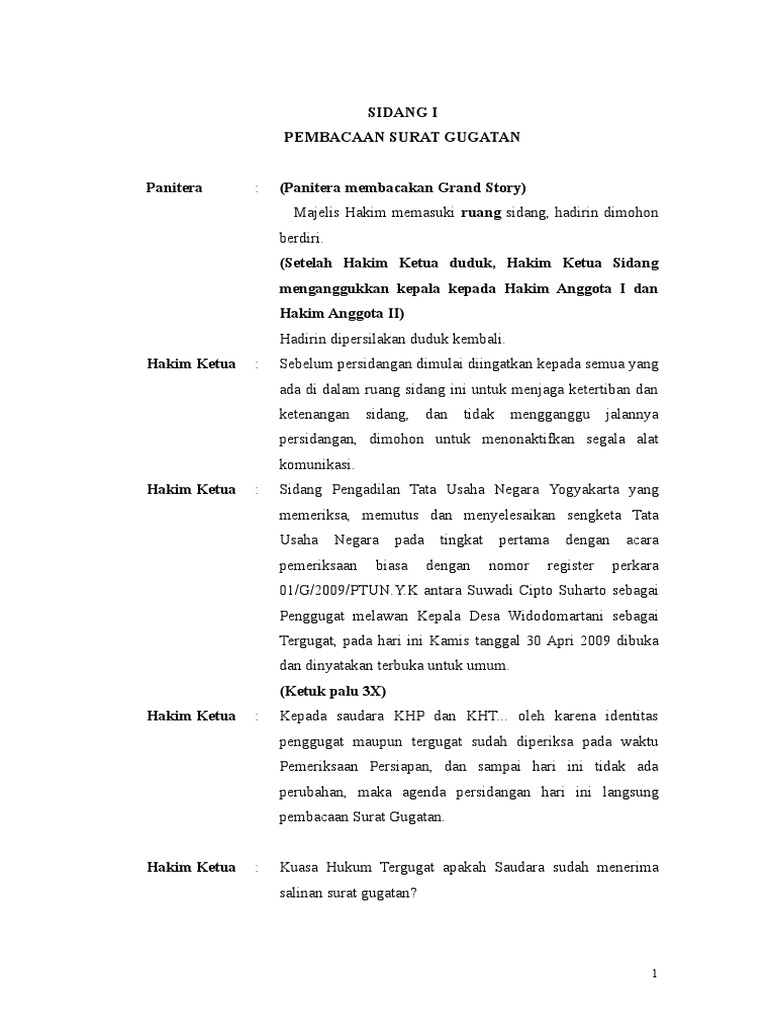 Contoh Skenario | PDF