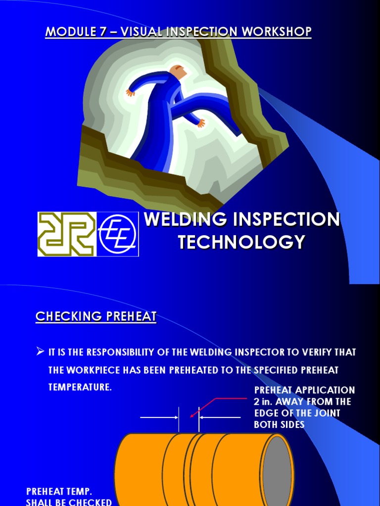 Welding Inspection Technology: Module 7 - Visual Inspection Workshop ...