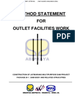 Method Statement of Consolidation Grouting - V0 | PDF | Concrete | Safety