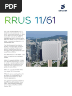 RRU3959a Technical Specifications | PDF | Lte (Telecommunication) | Gsm