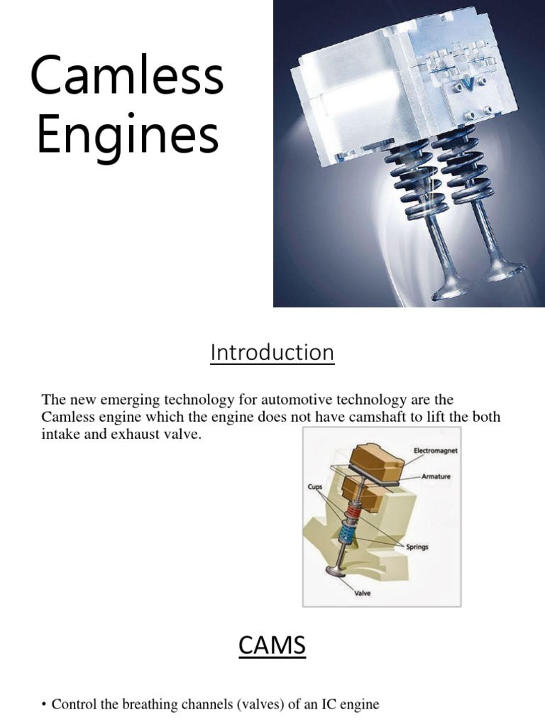 Camless Engines | PDF | Transportation Engineering | Systems Engineering