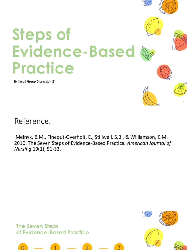 Critical Appraisal: 7 Steps of EBP | PDF | Evidence Based Practice ...