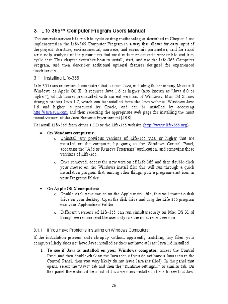 Life-365 - v2.2.3 - Users - Manual (1) - 26-53 | PDF | Java ...