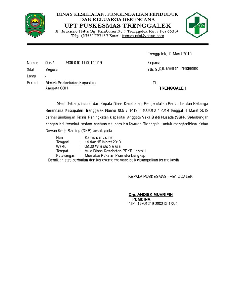 Surat Undangan SBH | PDF