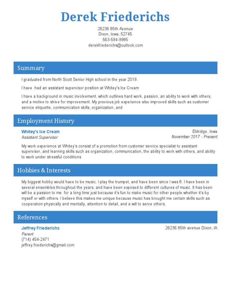 My Resume | PDF | Wellness