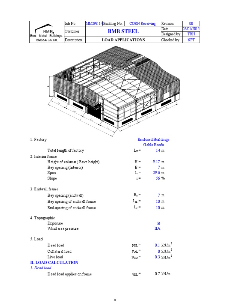 Structural Load Analysis Report | PDF | Economic Sectors | Building Technology