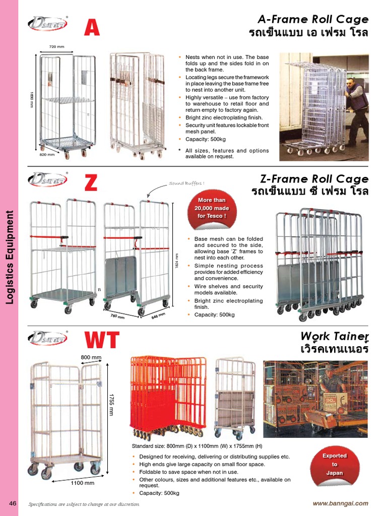 A-Frame Roll Cage: More Than 20,000 Made For Tesco ! | PDF ...