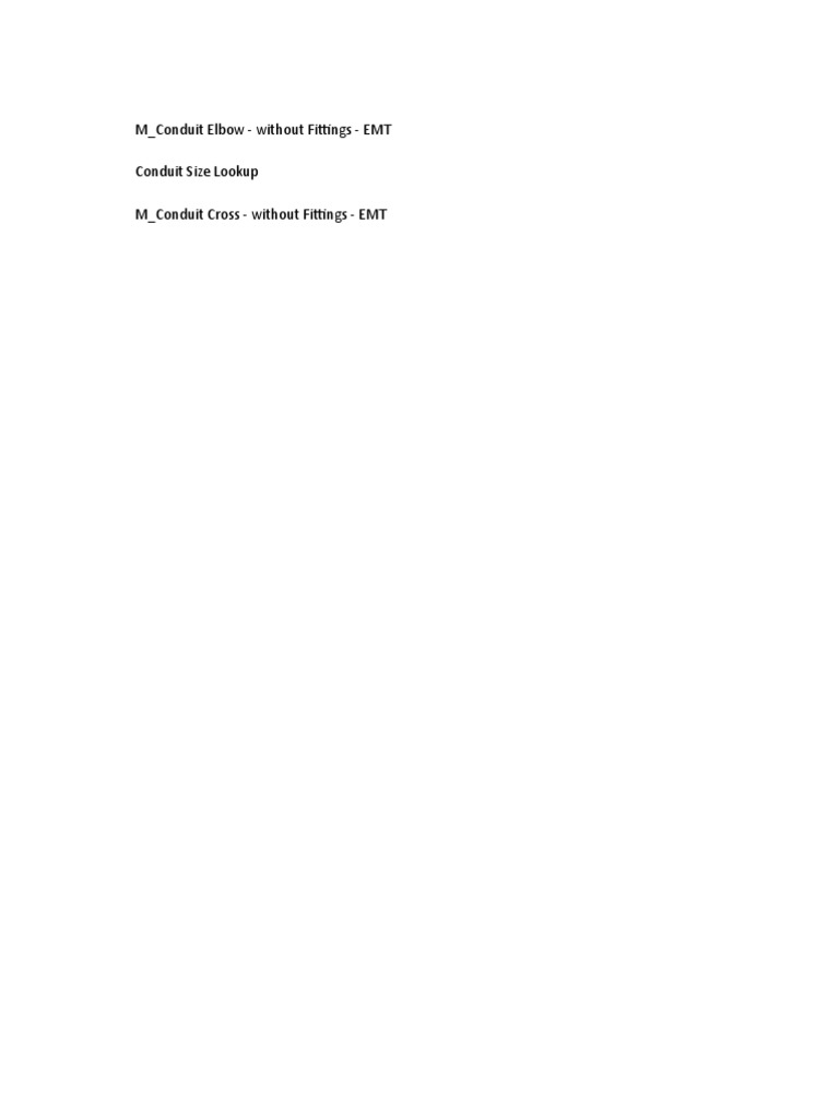 Revit PIPE Fittingd Calculations | PDF