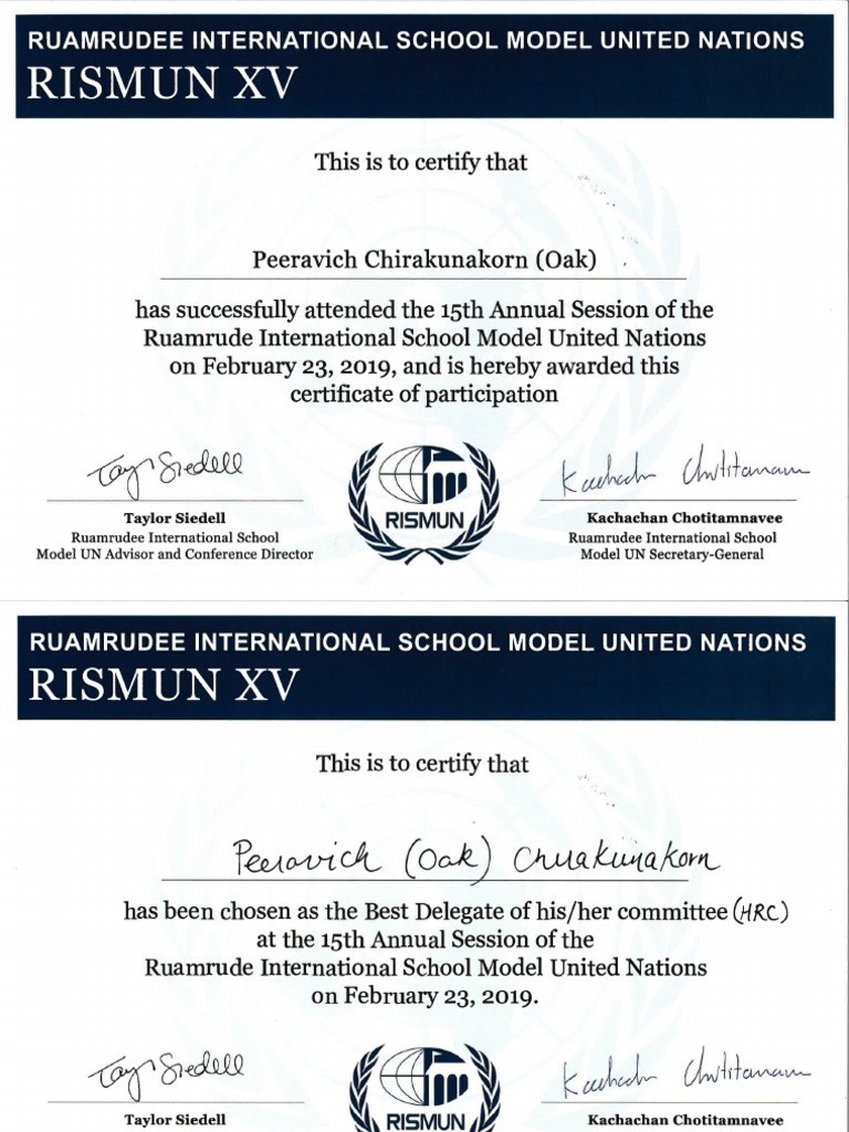 Ris Mun 2019 | PDF