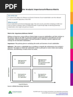 Power Interest Grid Template | PDF