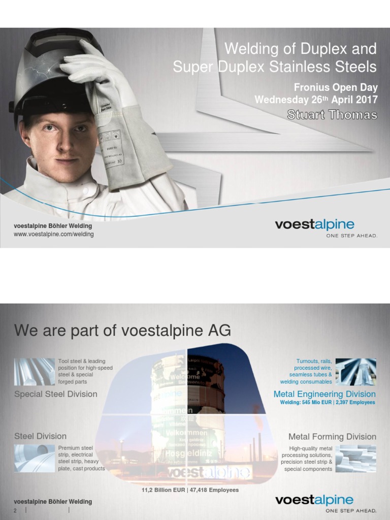 Guide For Welding Duplex & SDSS Materials | PDF | Welding | Construction