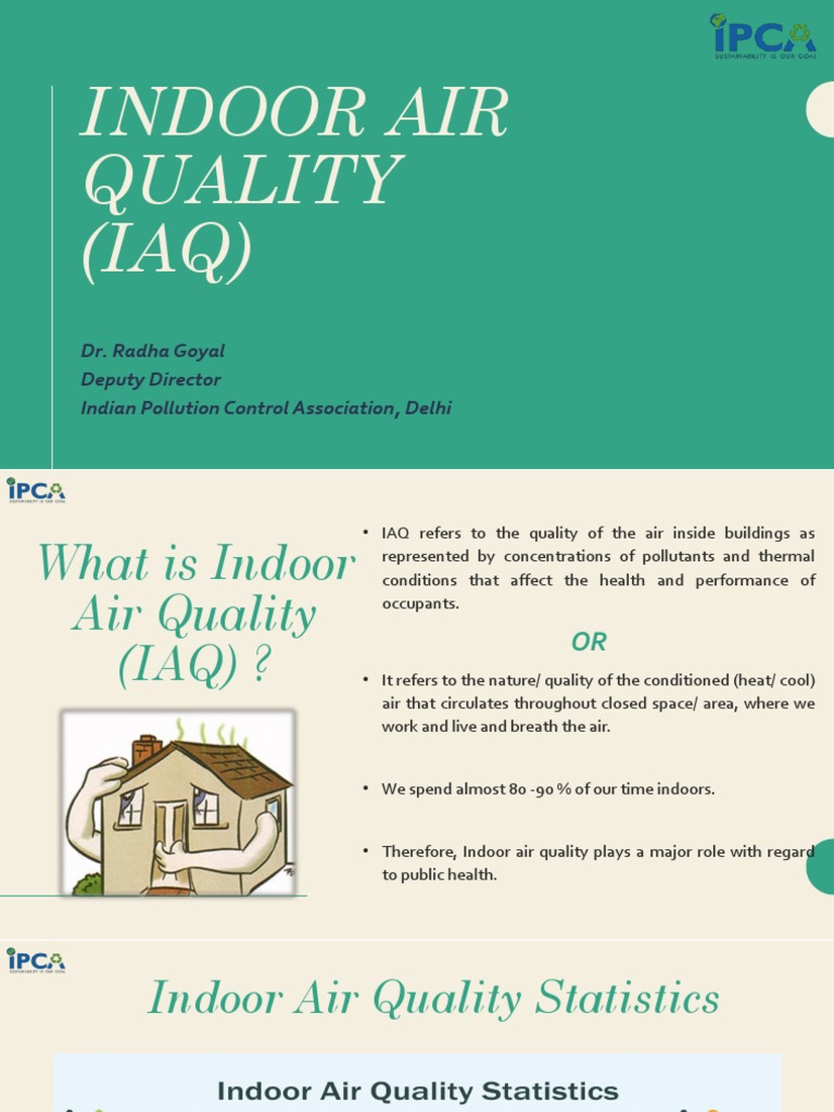 Indoor Air Quality (IAQ) | PDF | Volatile Organic Compound | Air Pollution