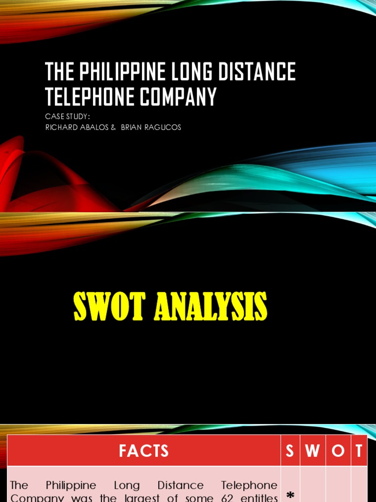 The Philippine Long Distance Telephone Company | PDF | Mergers And ...