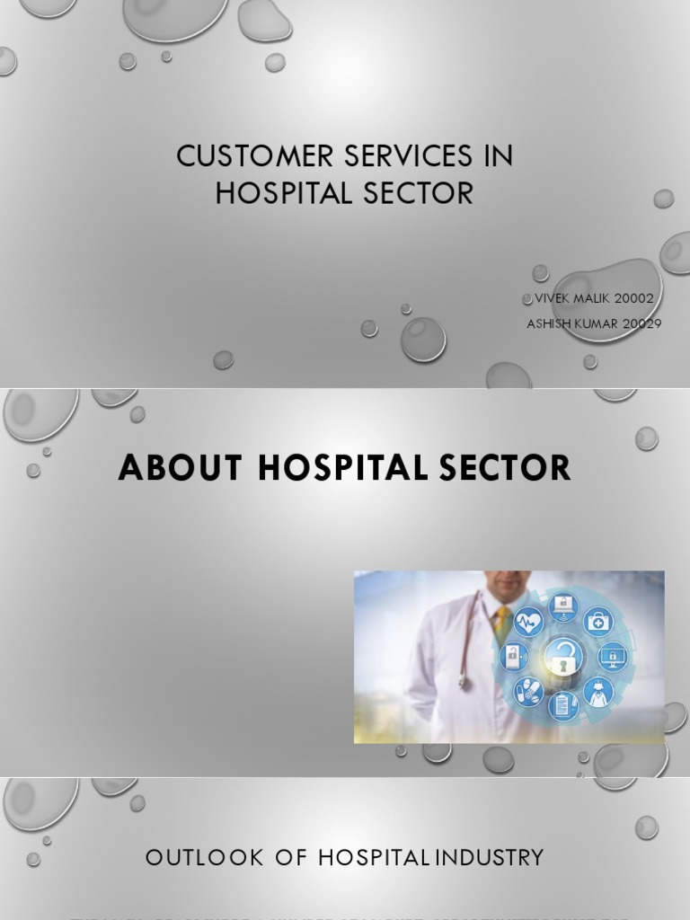 Customer Service in Hospitals Overview | PDF | Retail | Health Care