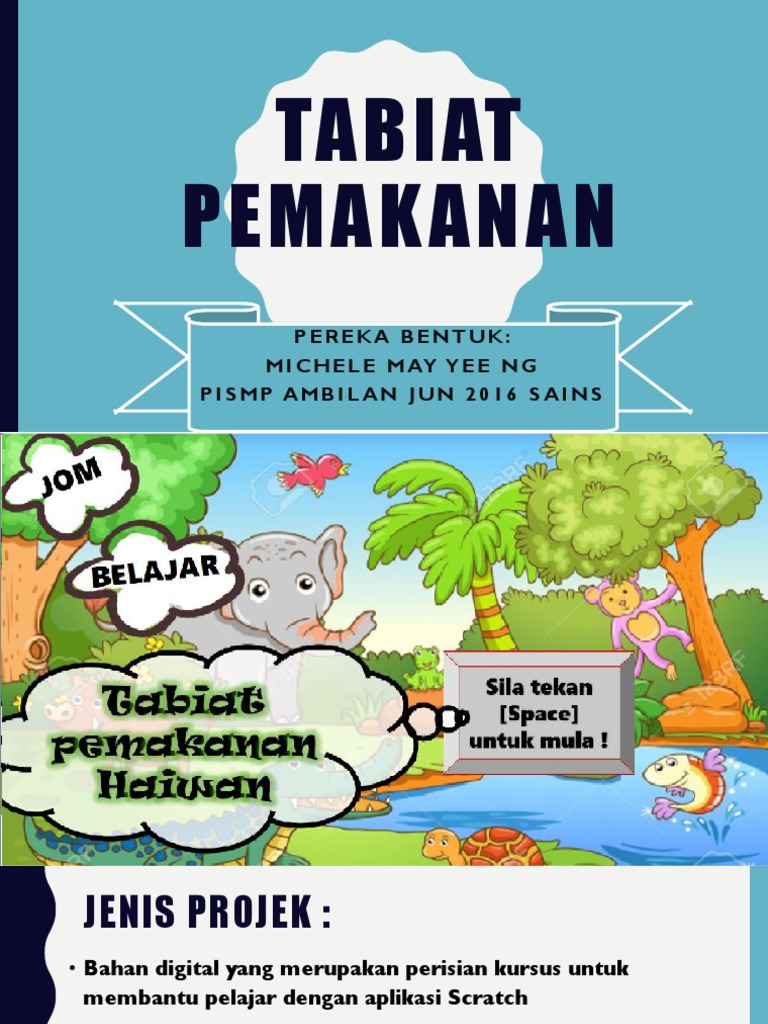 Manual Pengguna Inovasi Digital - Tabiat Pemakanan | PDF