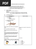Explicit Teaching Lesson Plan in English | PDF | Verb | Lesson Plan