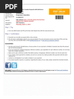 BDO Check Transaction Slip Guidelines | PDF | Cheque | Deposit Account