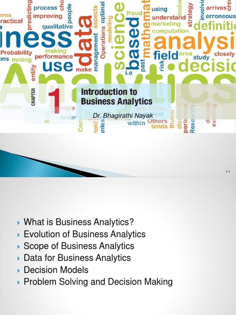 Business Analytics | PDF | Analytics | Mathematical Model