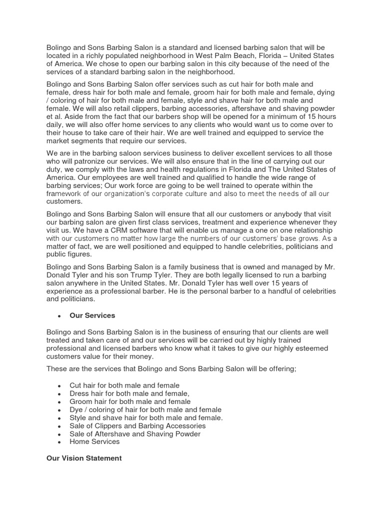 Barber Shop | PDF | Point Of Sale | Business