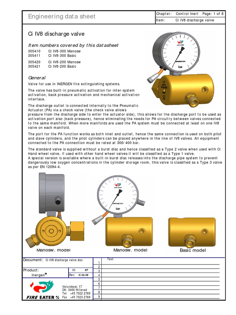 Ci IV8 Discharge Valve | PDF | Valve | Piston