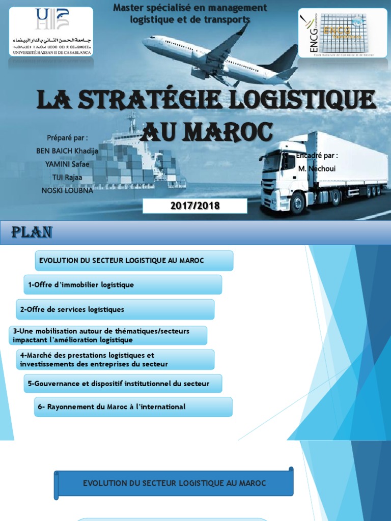 La Stratégie Logistique Au Maroc | PDF | Maroc | Logistique