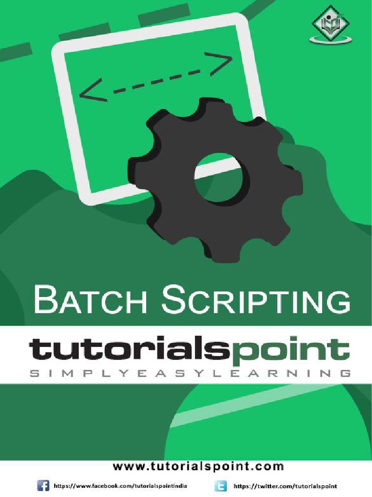 Batch Script Book PDF | PDF | Command Line Interface | String (Computer Science)