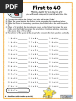 Addition - A2: Math Window Card Name: - Grade Level - Date | PDF