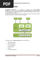 Operating System: Subtitle | PDF | Operating System | Process (Computing)
