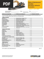 Roller Compactor Inspection Checklist | PDF | Wheeled Vehicles | Car