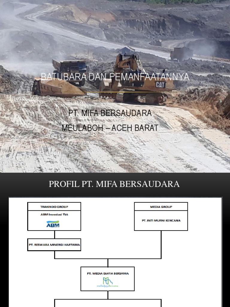 Profil PT. Mifa Bersaudara Aceh Barat | PDF