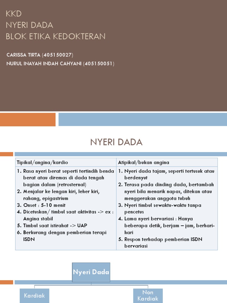 KKD Nyeri Dada | PDF