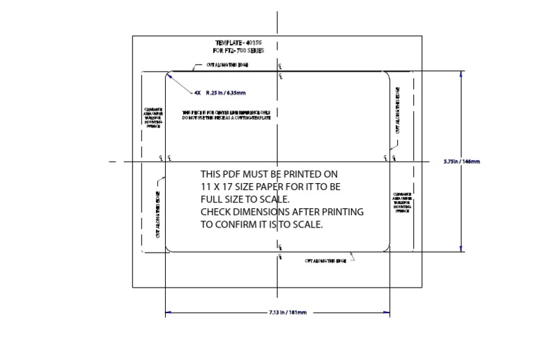 This PDF Must Be Printed On 11 X 17 Size Paper For It To Be Full Size ...