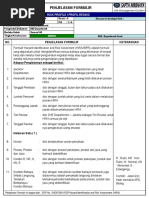 Contoh Formulir IBPR untuk K3 | PDF