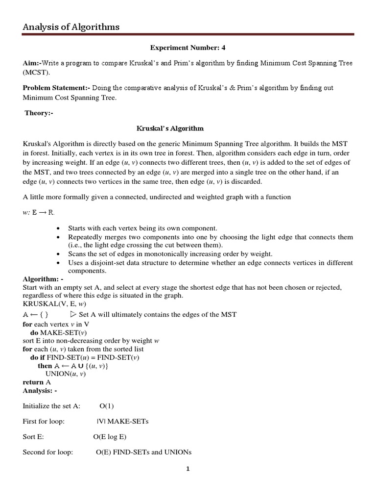 AOA Experiment 4 | PDF | Algorithms And Data Structures | Computer Programming