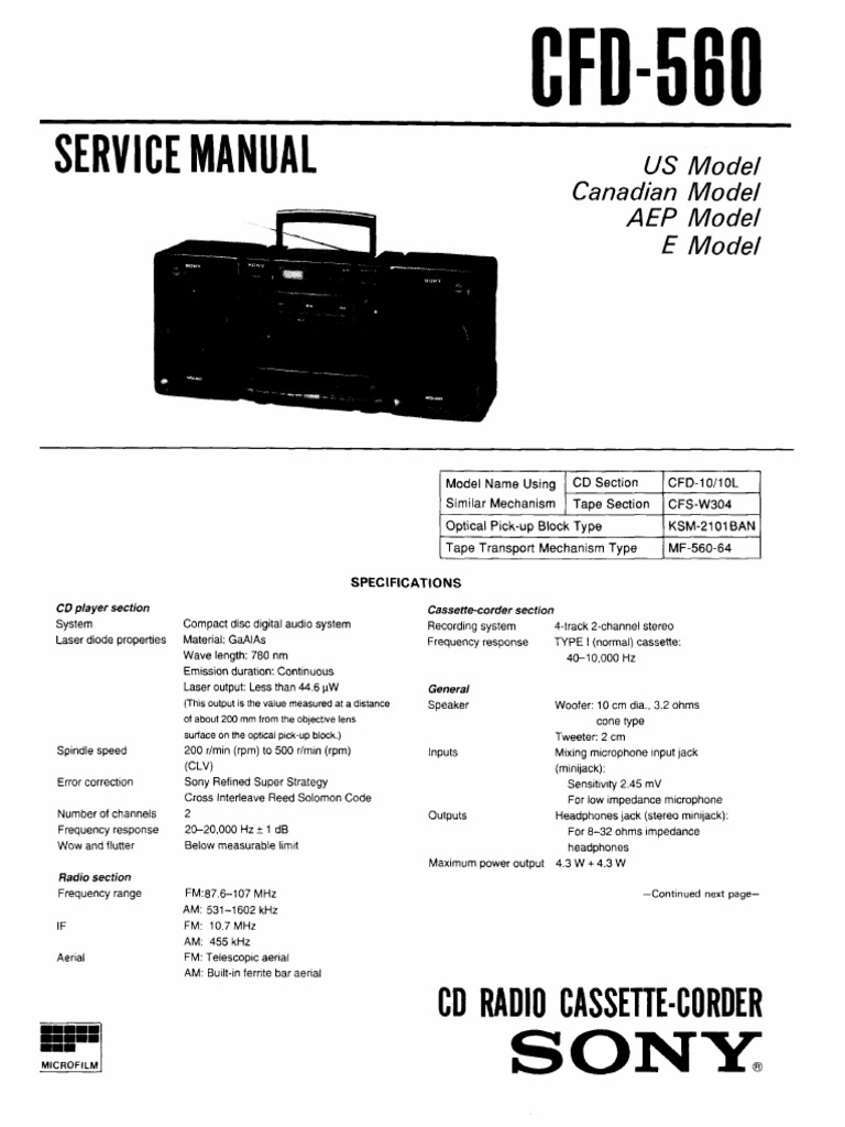 CFD 560 PDF | PDF