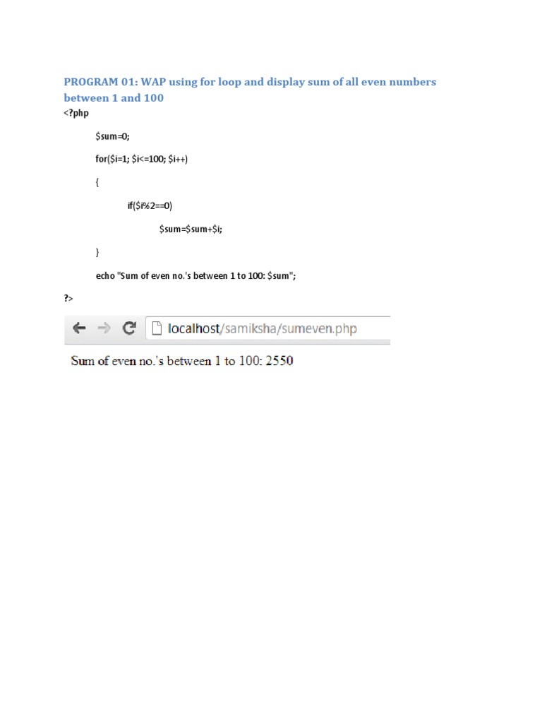 PHP programs demonstrating basic string manipulation functions and ...