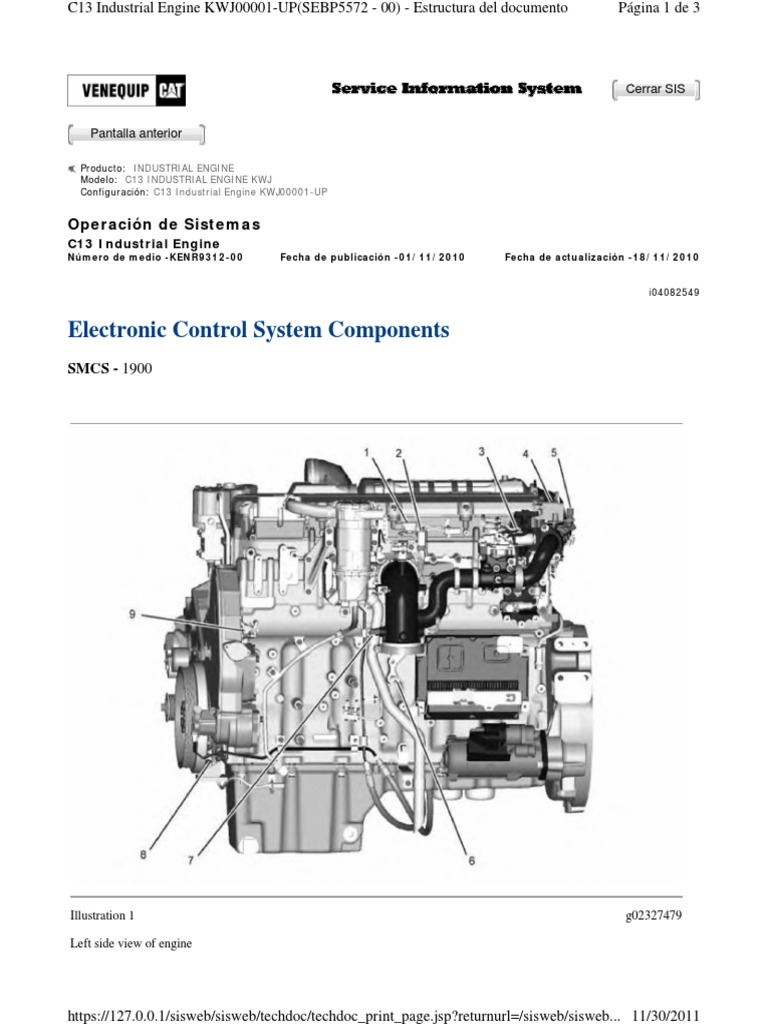 Motor CAT C13 Acert | Fuel Injection | Engine Technology | Free 30-day ...