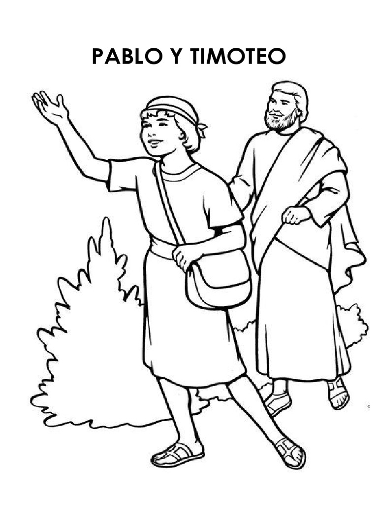 Pablo y Timoteo | PDF | Apóstoles bíblicos | Religiones mediterráneas ...