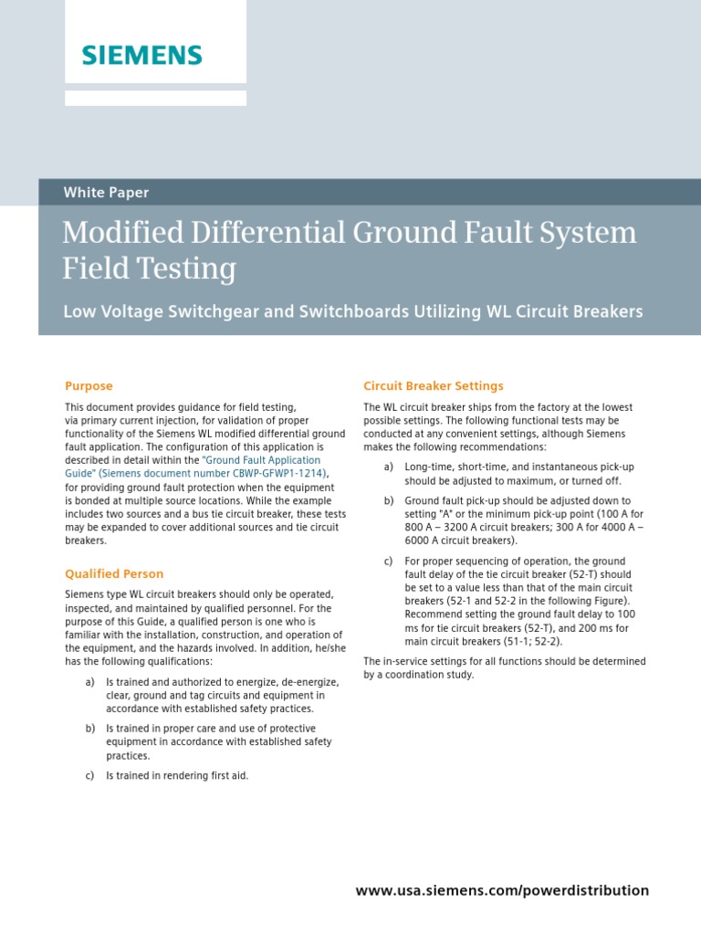 Modified Ground Fault Protection | PDF | Power Engineering | Electric Power