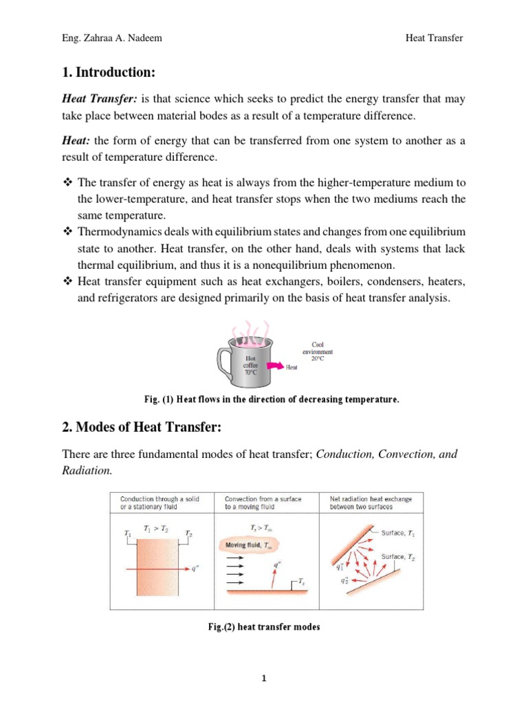 LEC1 Conduction | PDF | Heat Transfer | Thermal Conduction