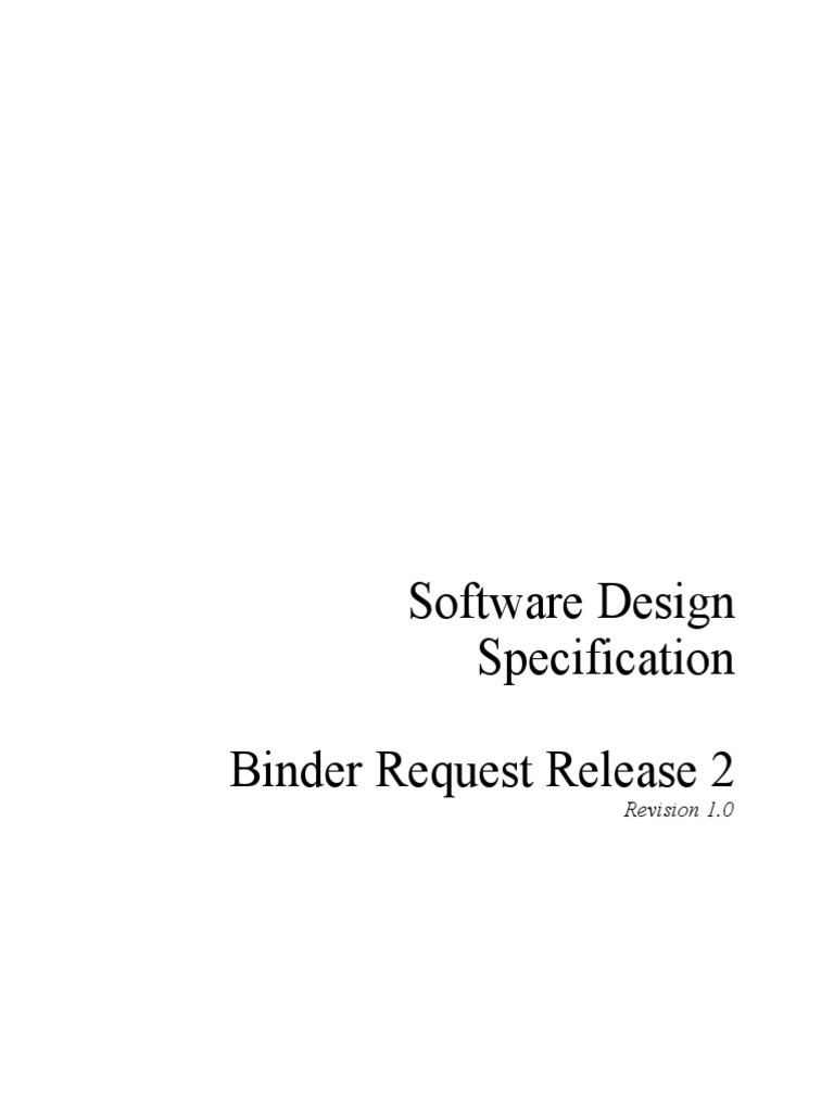 Report 2 - System Design Specification Template | PDF | Databases | System