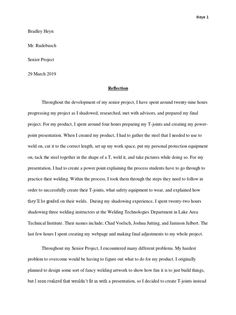 Reflection | PDF | Behavior Modification | Learning