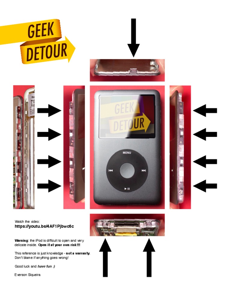 Ipod Classic - Opening Reference Card | PDF