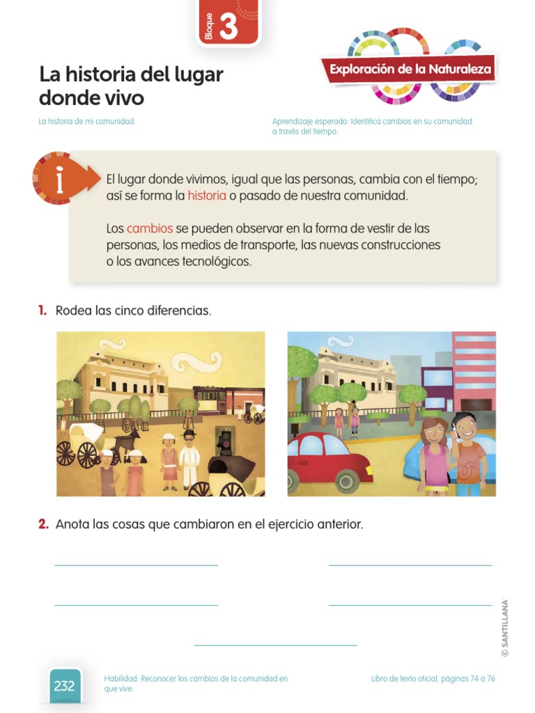 El Lugar Donde Vivo 2° | PDF