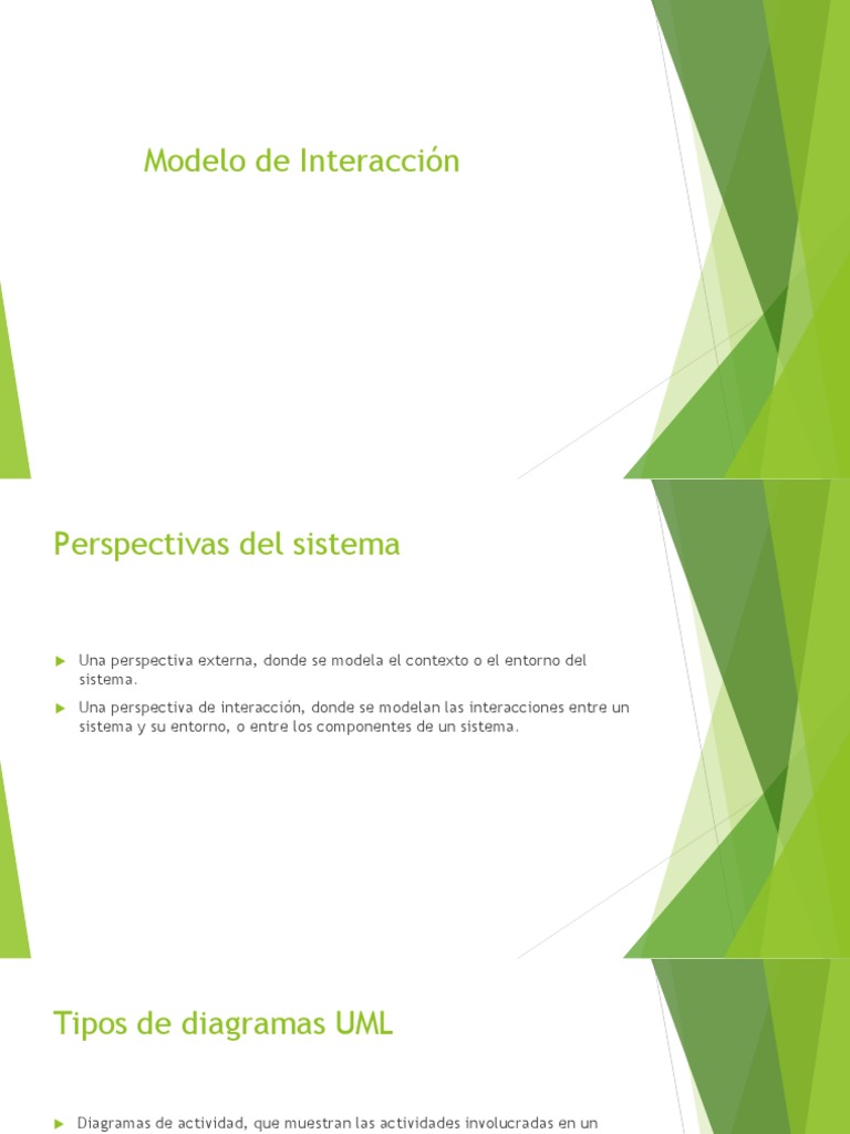 Modelo de Interaccion | PDF | Caso de uso | Áreas de informática